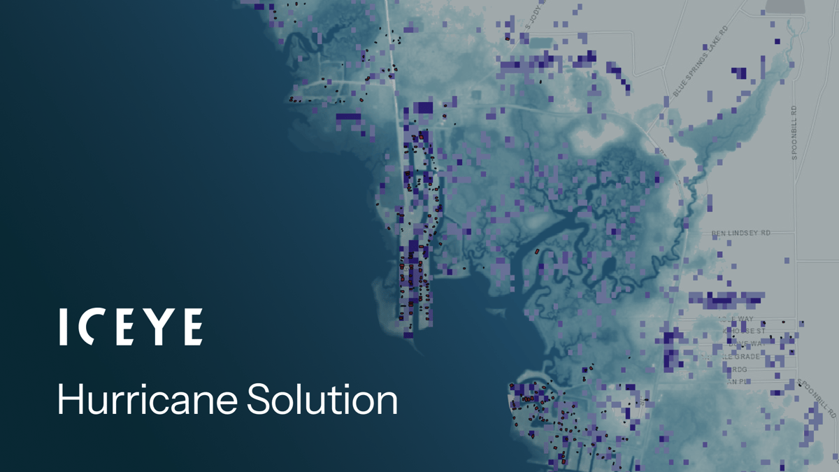 ICEYE launches pioneering Hurricane Solution to introduce multi-peril ...