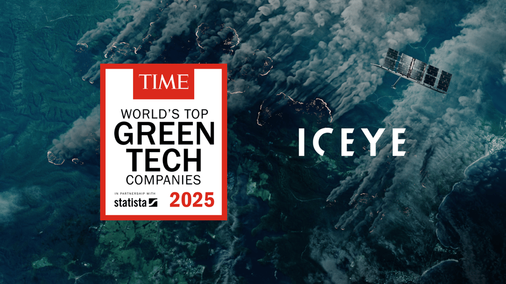ICEYE named on TIME’s list of World’s Top GreenTech Companies of 2025