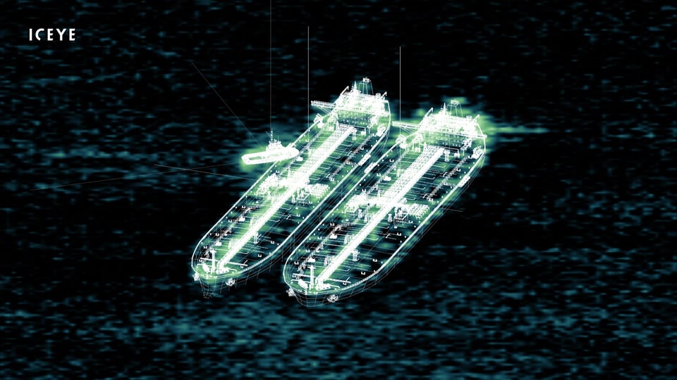 ICEYE Dark Vessel Detection Now Available for Government Organizations