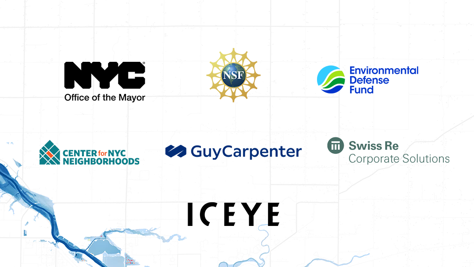 ICEYE natural catastrophe solutions support the development of the NYC ...