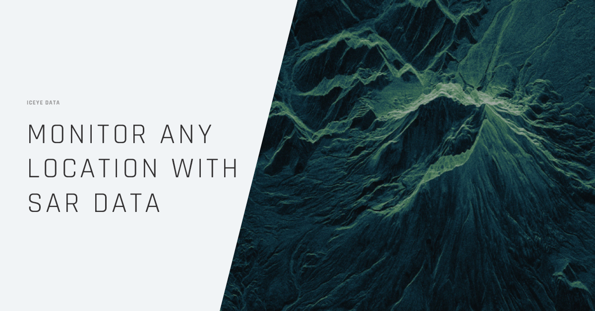 ICEYE SAR Data